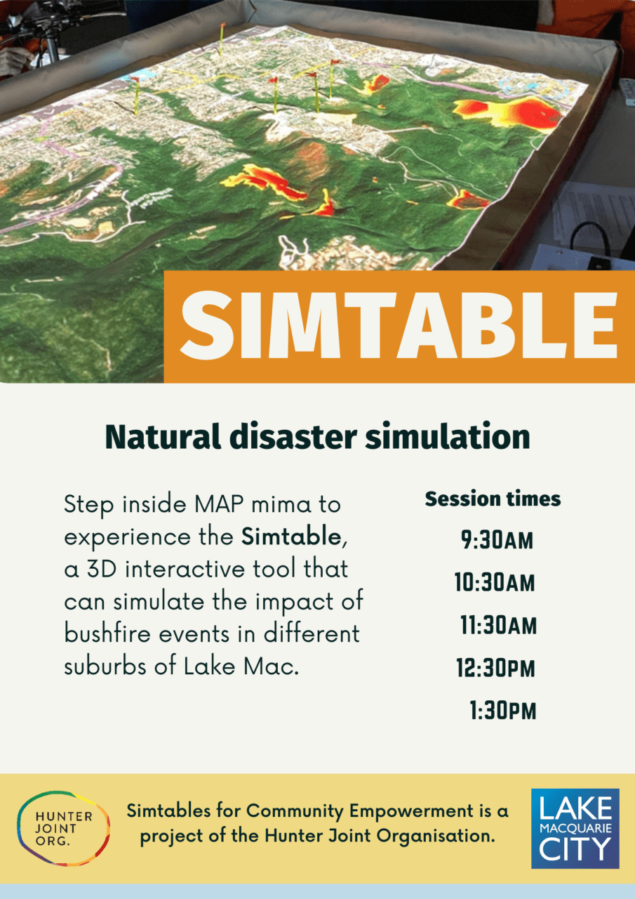 Simtables in Action! - Hunter Joint Organisation